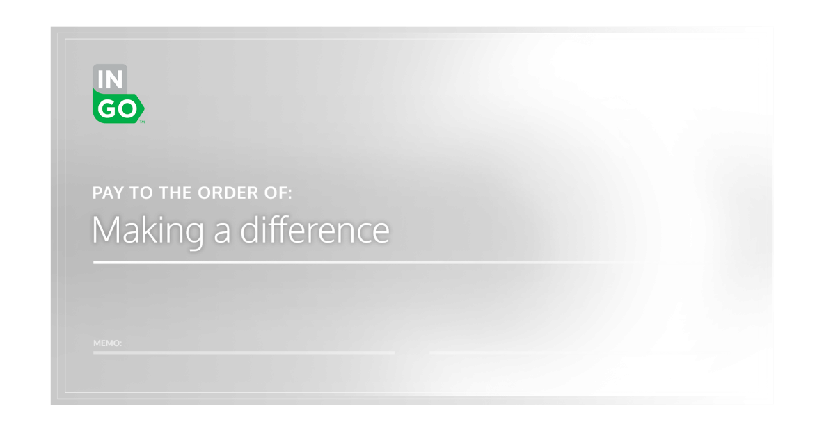 NPO Sample Home | Ingo Money App